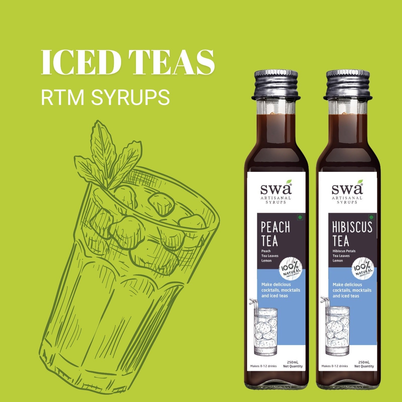 Tea and Coffee Blends & Syrup – 100% Natural Add-Ons – Drinkswa