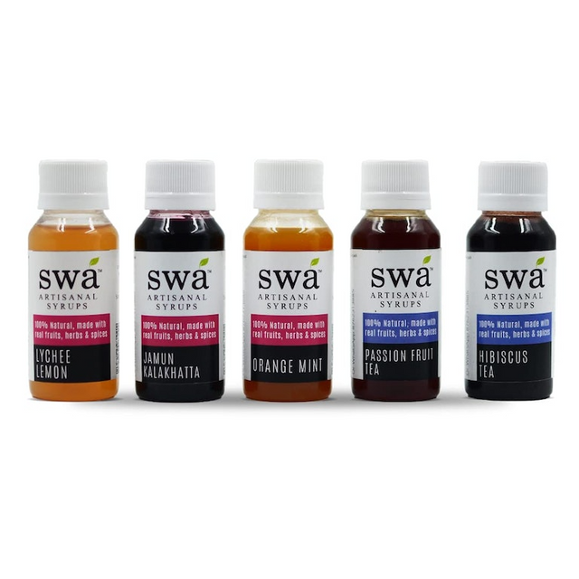 100% Natural Fruit Syrups for Drinks | SWA Artisanal Syrups – Drinkswa