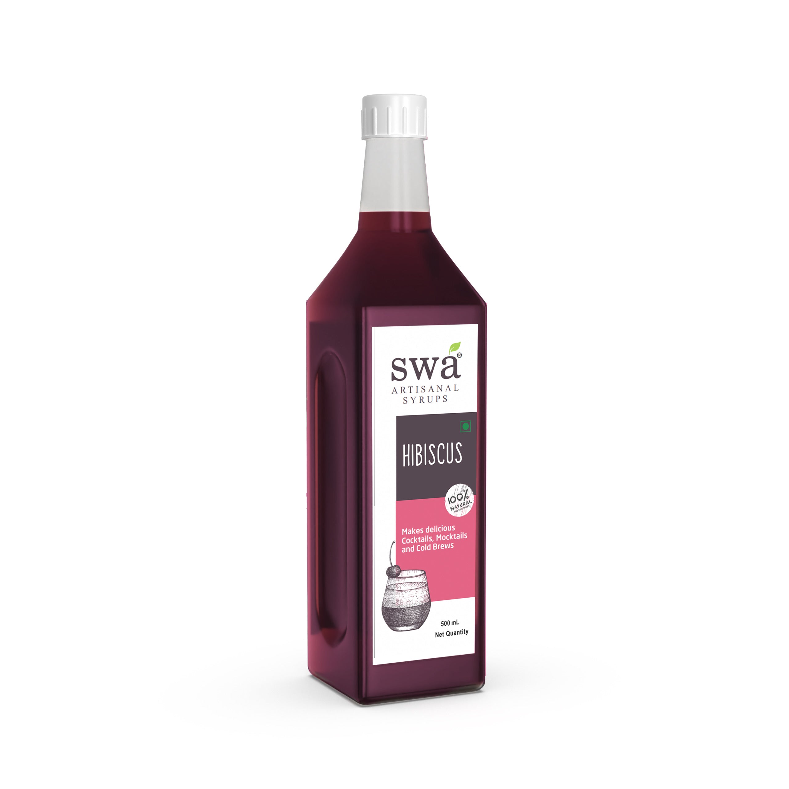 SWA Hibiscus Syrup | 100% Natural with No Added Preservatives – Drinkswa