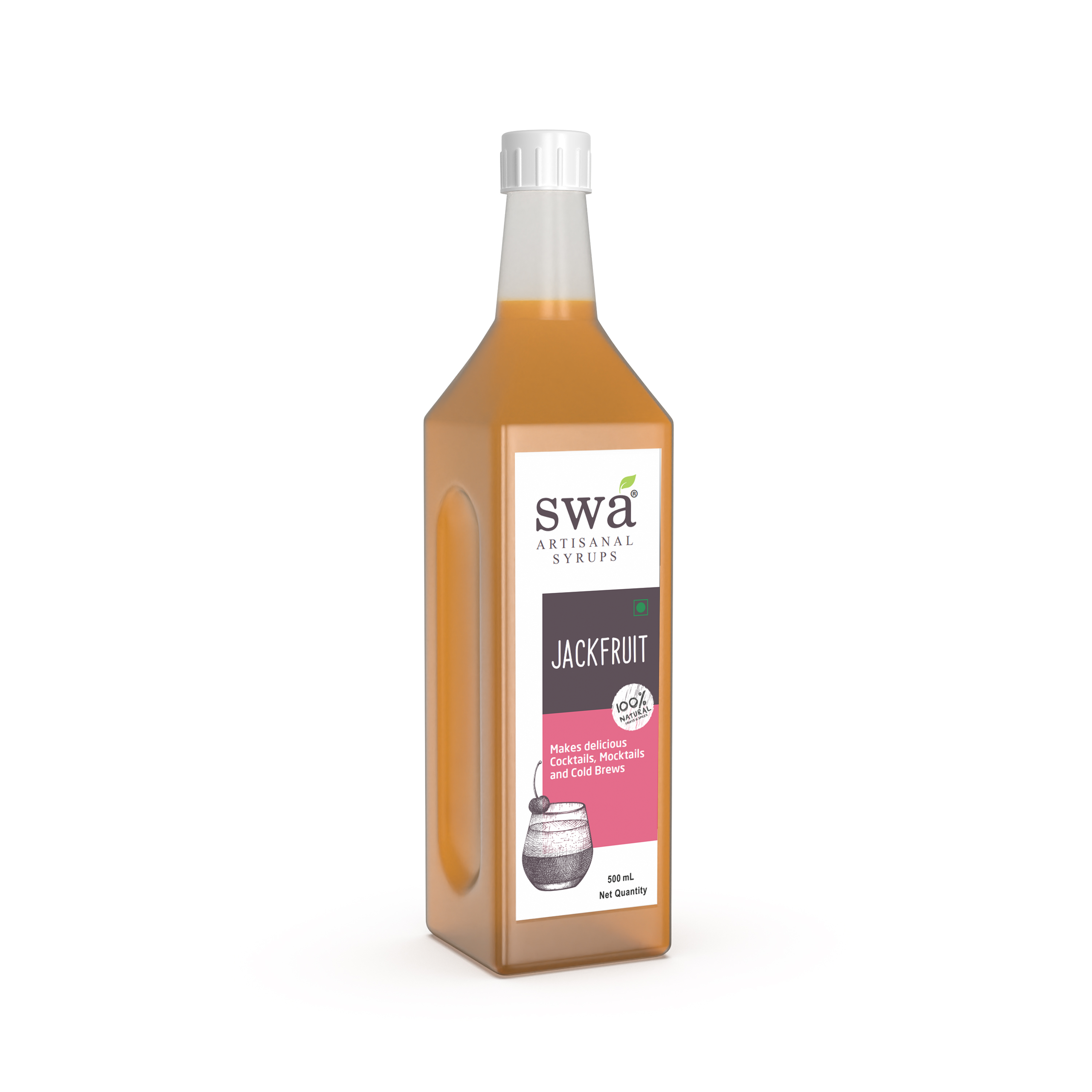 SWA Jackfruit Syrup 500 ml | 100% Natural Syrup – Drinkswa