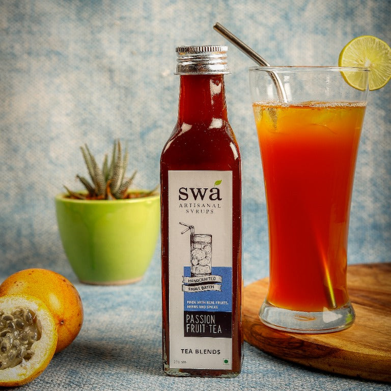 Swa Passion Fruit Tea Syrup | 100% Natural Tea Syrup – Drinkswa